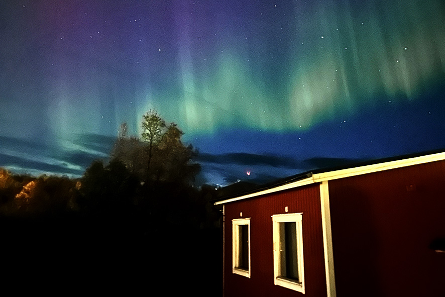 Photos du jour : Stéphanie en Laponie suédoise - Monde Authentique